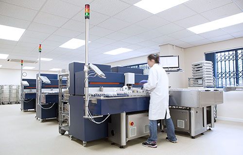 High throughput milk testing